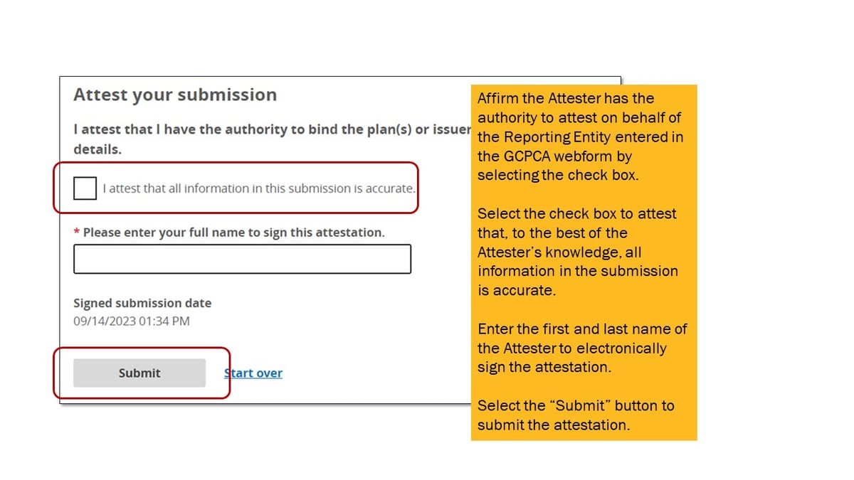 Health Plan Gag Clause Attestation Submission Reference Guide