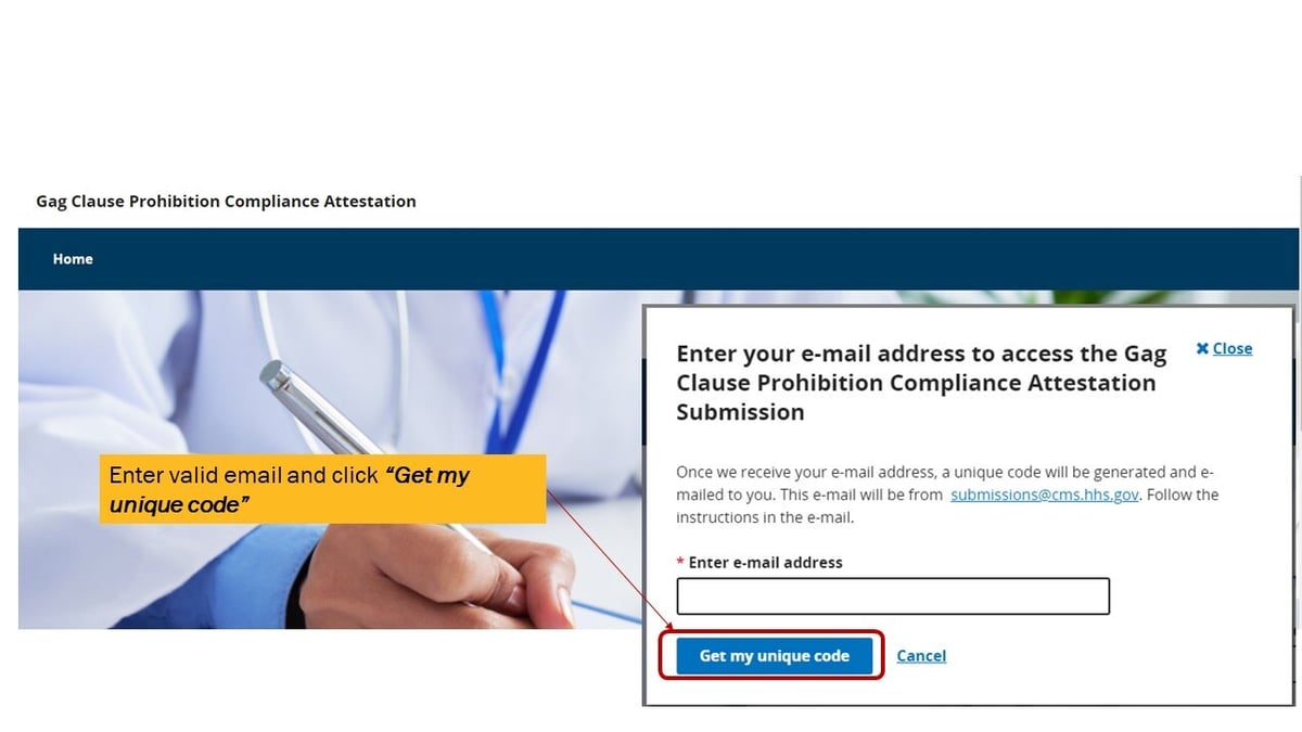 Group Health Plan Gag Clause Attestation 2024 Submission Reference Guide