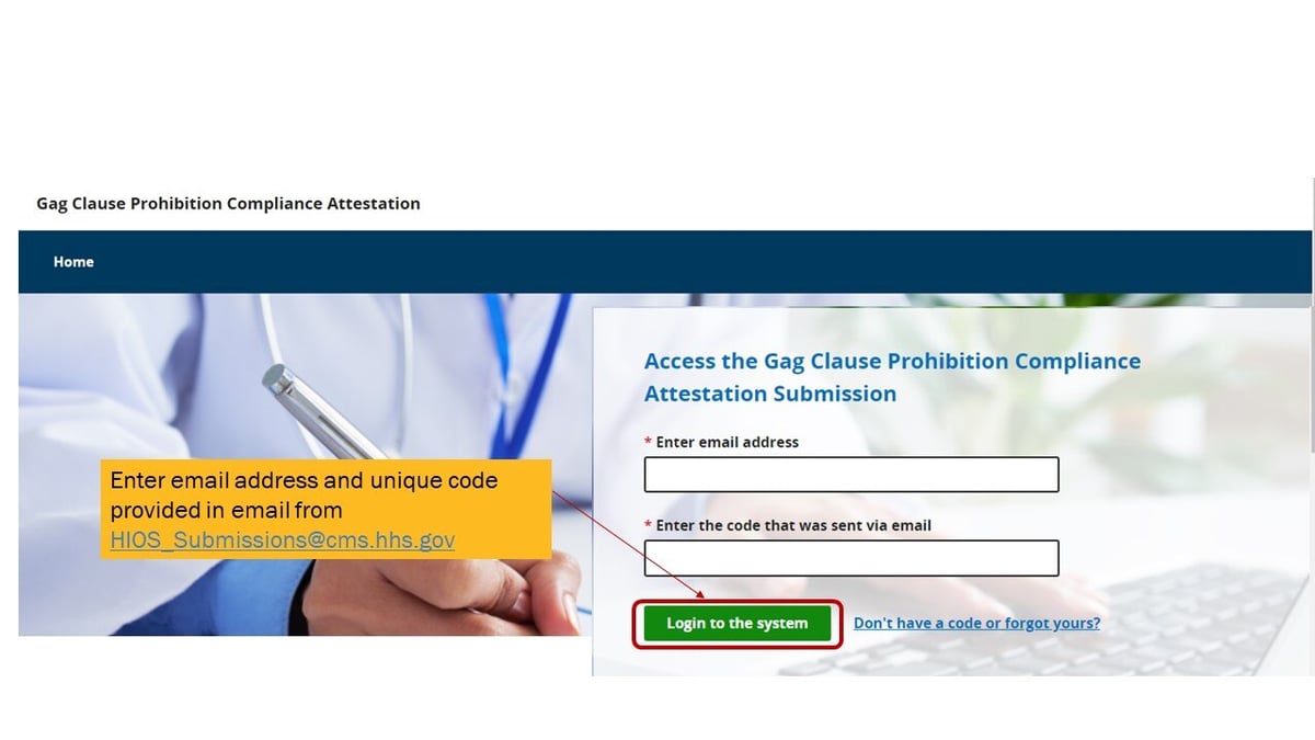 Group Health Plan Gag Clause Attestation 2024 Submission Reference Guide