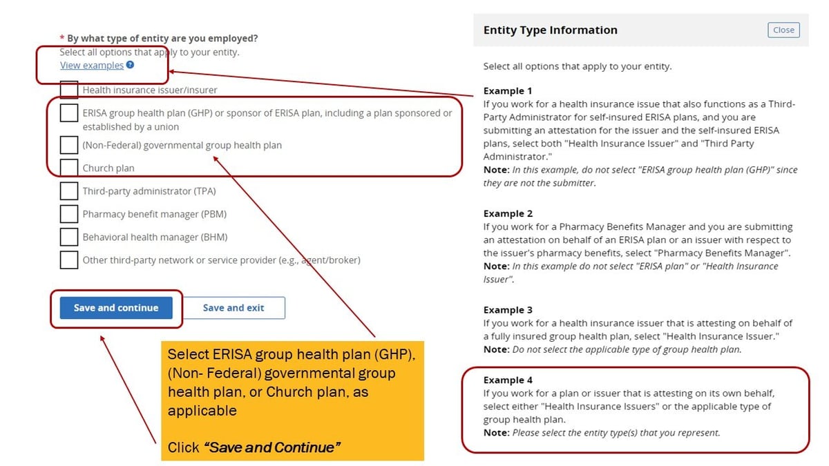 Group Health Plan Gag Clause Attestation 2024 Submission Reference Guide